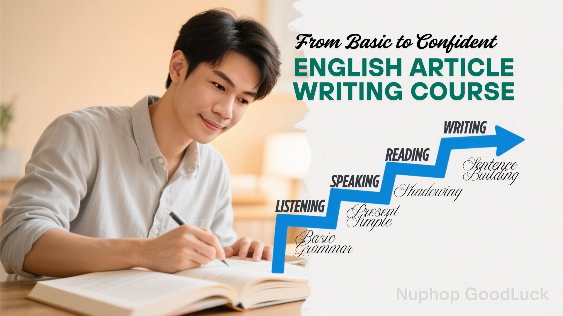 หลักสูตรภาษาอังกฤษสำหรับผู้เริ่มต้น (Basic to Confident) - Smart Dee